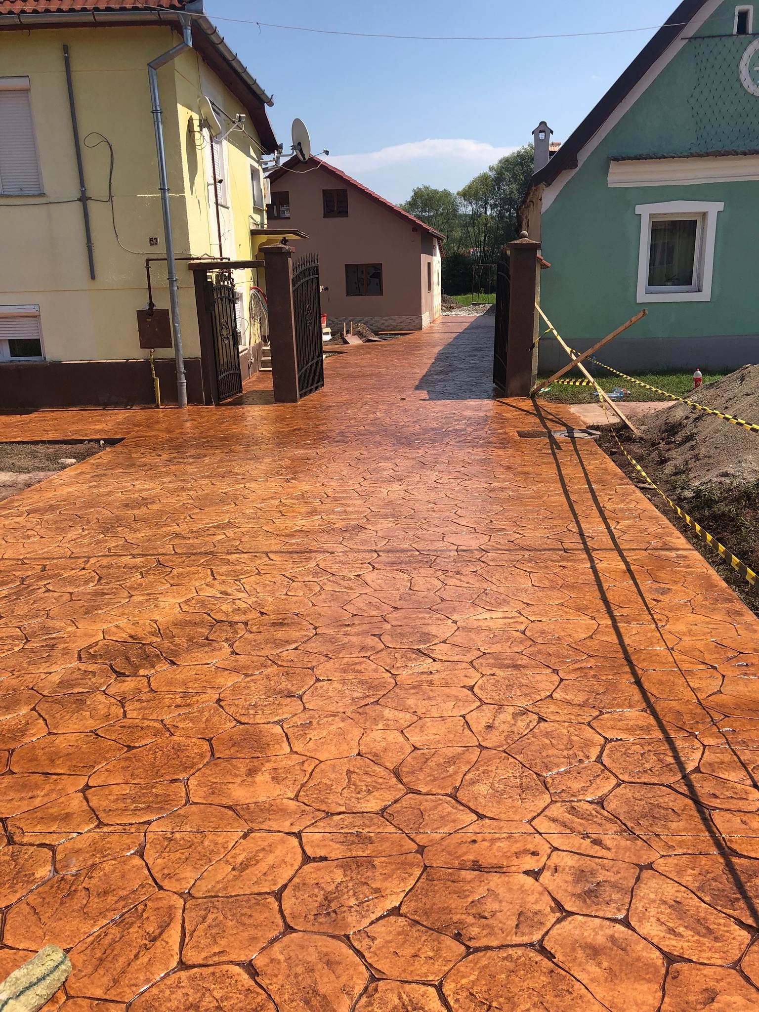 Portofoliu lucrări beton amprentat - Beton Amprentat